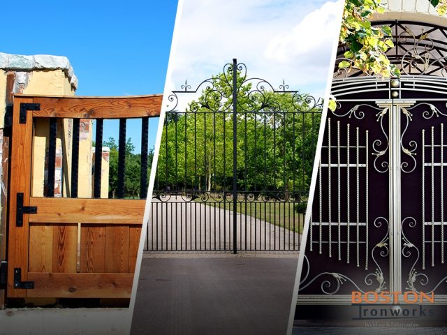 Different Boundary Gate Designs for your Home - Boston Iron Works