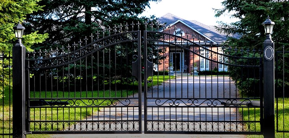 Types of Residential Fabricated Gates and Doors - Boston Iron Works